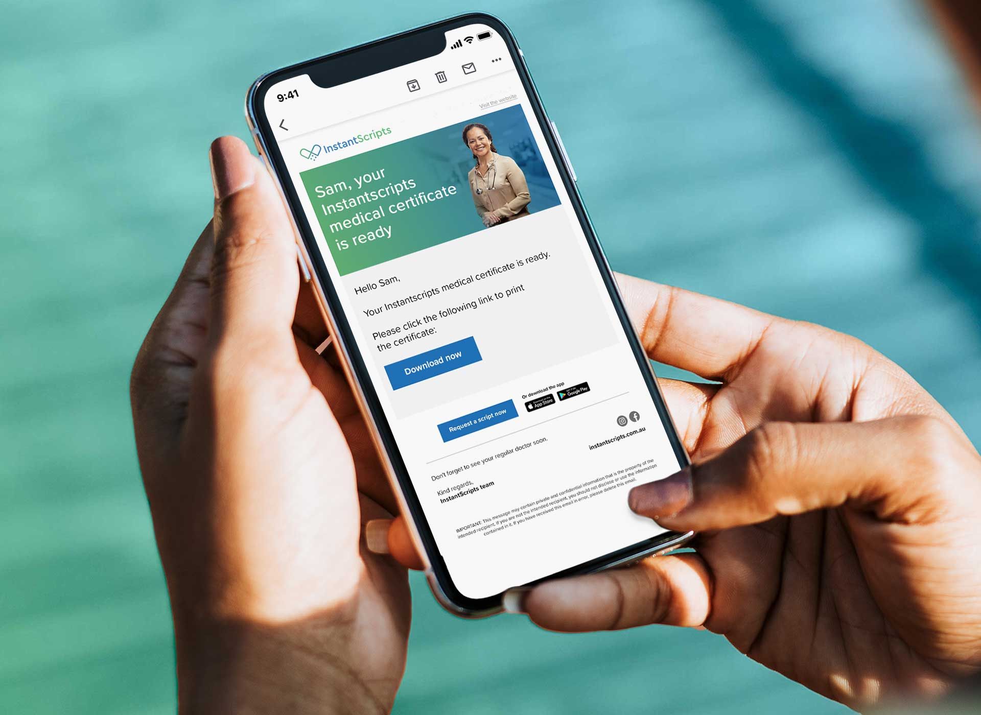 Pregnancy test and care - InstantScripts